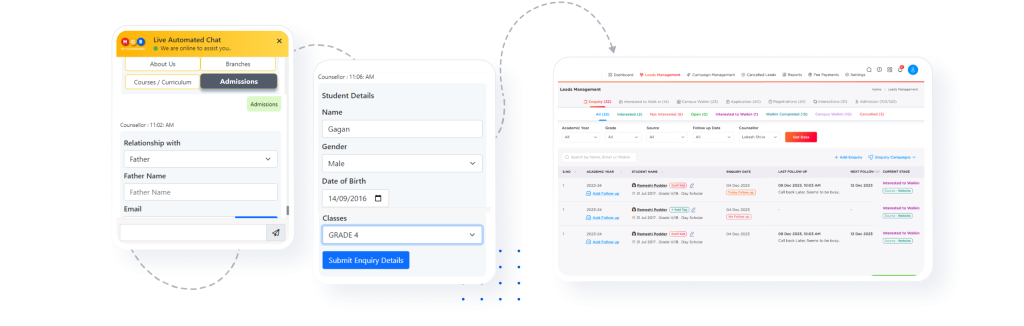 Best Admission Management Software | Admission Management System